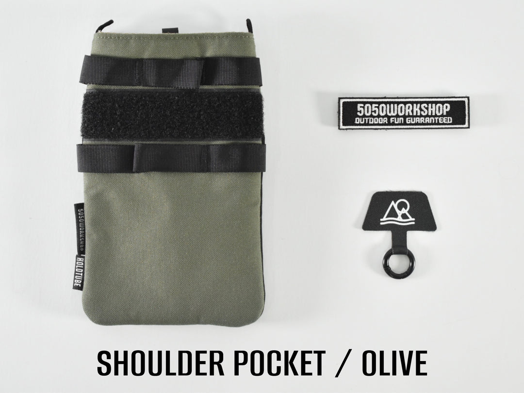 SHOULDER POCKET&STRAPS | 5050WORKSHOP